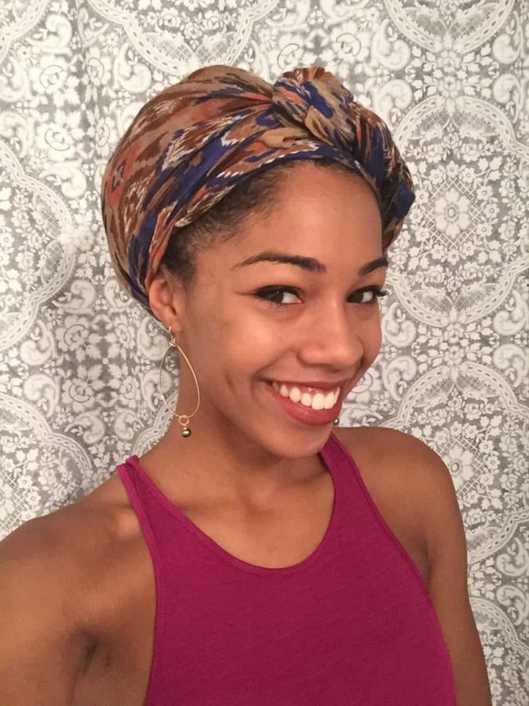 Getting into Wearing Head Wraps – Comfy Girl With Curls